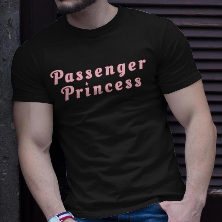 Passenger Princess Road Trip Funny Cute Meme Pastel Pink Unisex T-Shirt ...