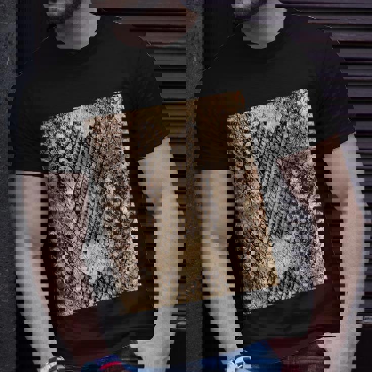 Snakeskin Print Snake Reptile Animal Rattlesnake T-Shirt | Mazezy