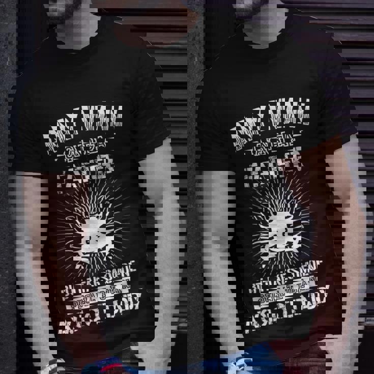 Special Father Become Daddy Of Axolotl Axolotl Dad Unisex T-Shirt | Mazezy