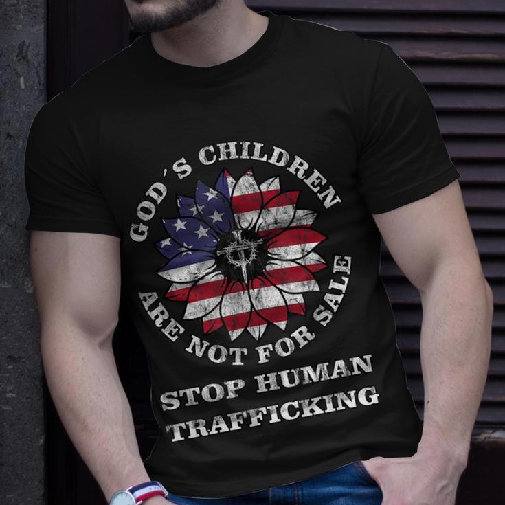 Stop Human Trafficking This Gods Children Are Not For Sale Unisex T ...