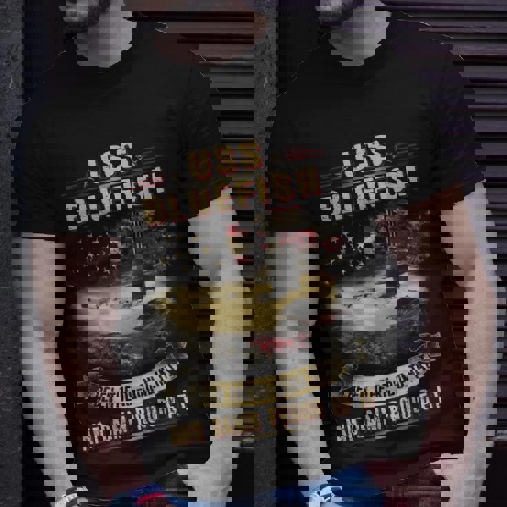 Uss Bluefish Ssn675 T-shirt - Thegiftio