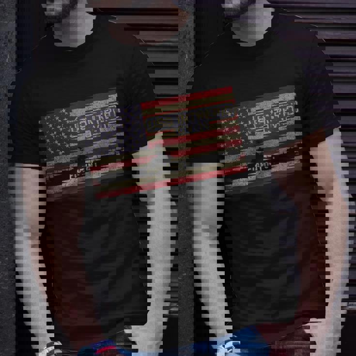 Uss Intrepid Cv11 Wwii Aircraft Carrier American Flag Gift Unisex T ...