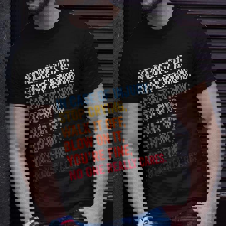 Welcome To The Gen X Playground Generation X 1980 Millennial T-Shirt ...