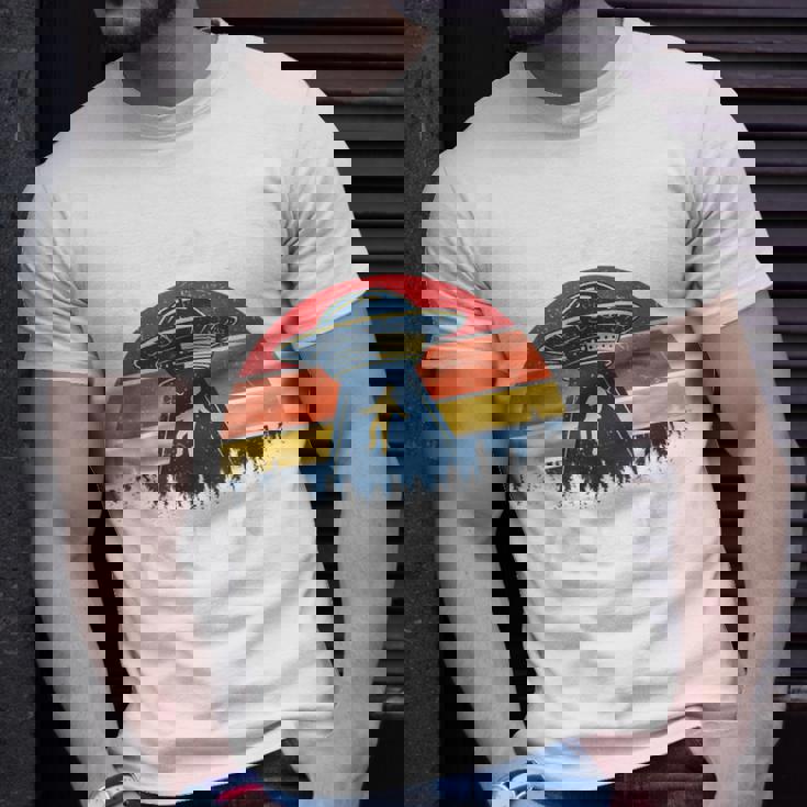 Ask Me About My Butthole Ufo Alien Abduction Vintage T-Shirt | Mazezy