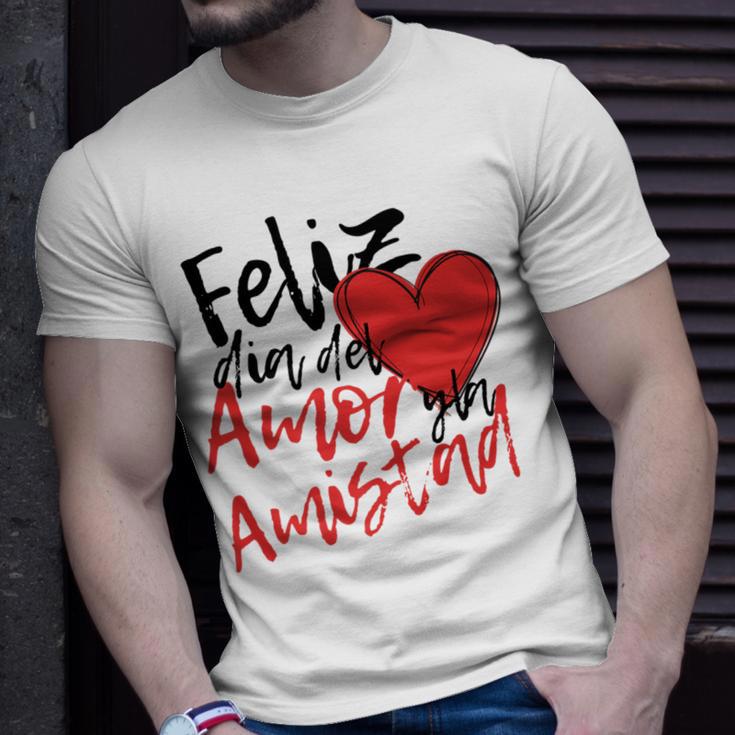 Feliz Dia De San Valentin Amistad Amor T-Shirt | Mazezy