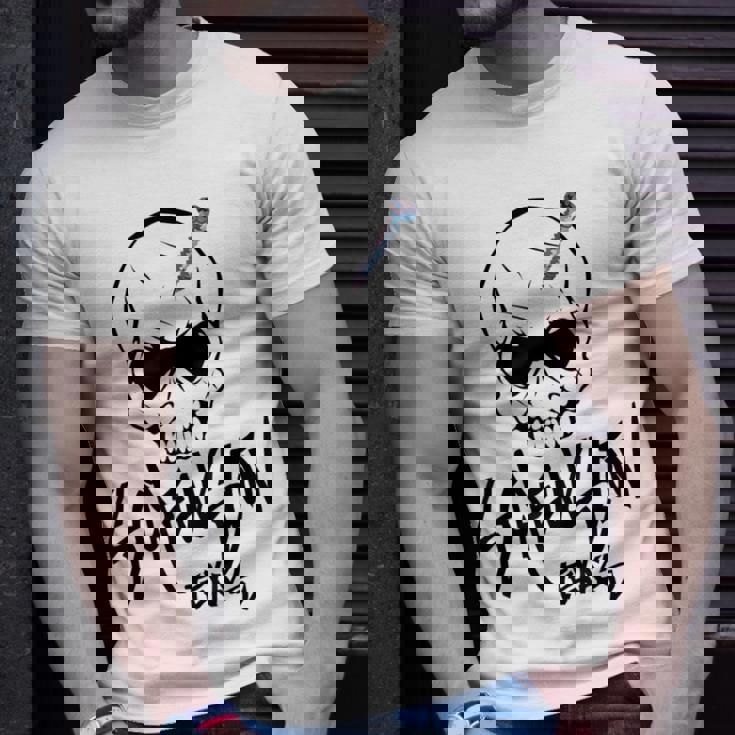 Screwston Texas Screwhead Skeleton Skull T-Shirt | Mazezy