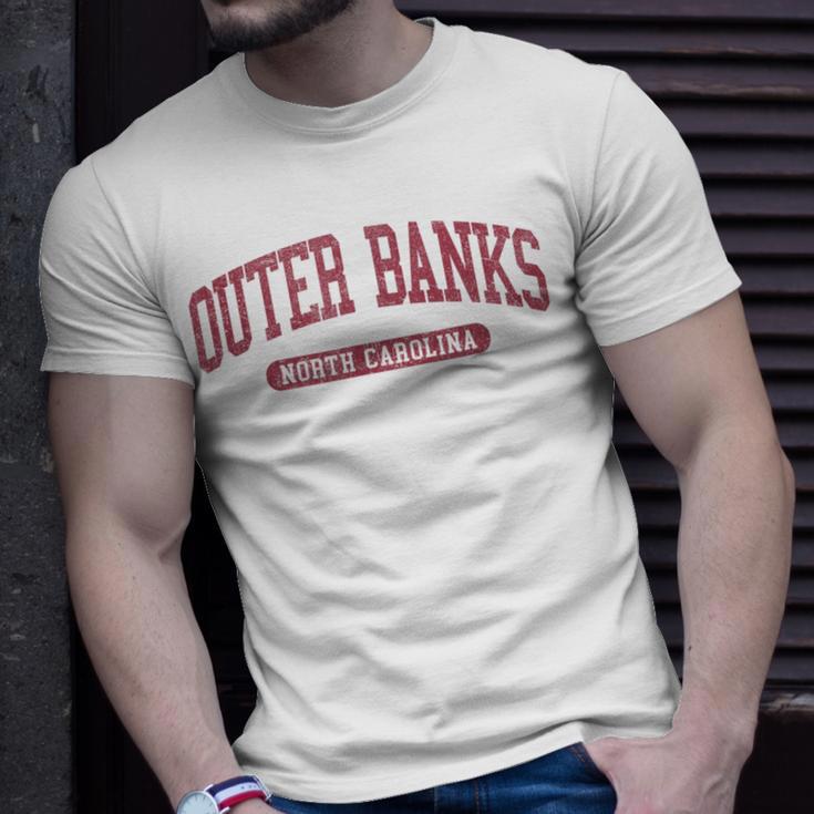 Vintage Outer Banks Obx Carolina Retro Varsity Throwback Unisex T-Shirt ...