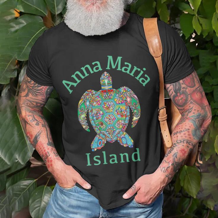 Anna Maria Island Tribal Turtle T-Shirt | Mazezy