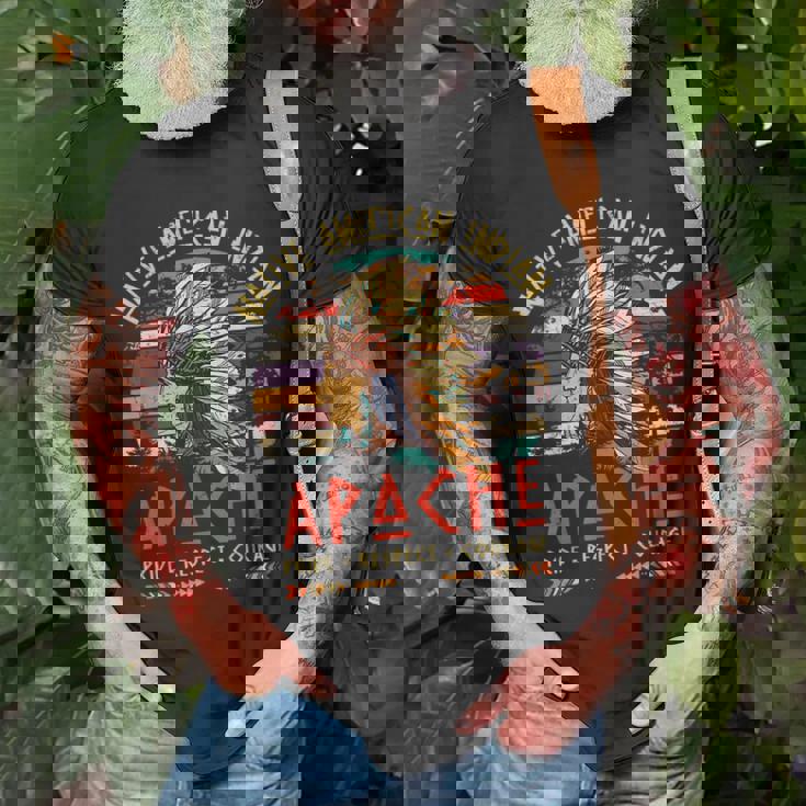 Apache Native American Indian Pride Indigenous Tribe Unisex T-Shirt ...