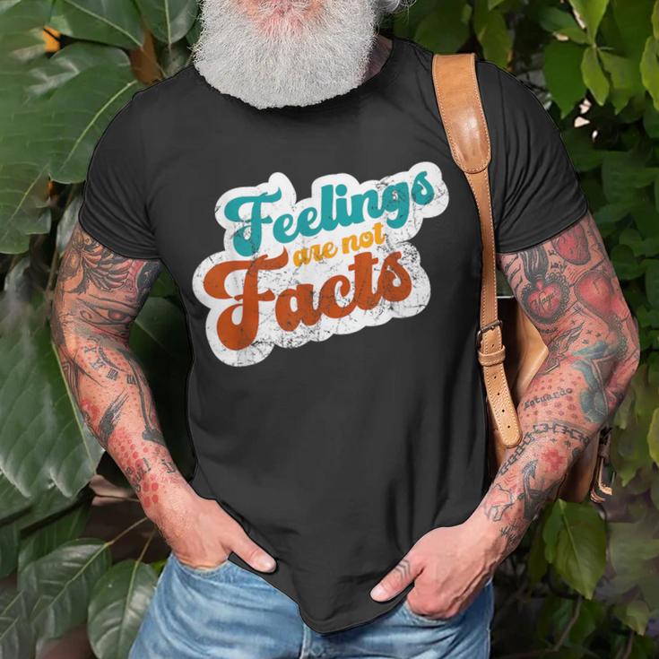 Feelings Are Not Facts Mental Health Awareness T-Shirt | Mazezy
