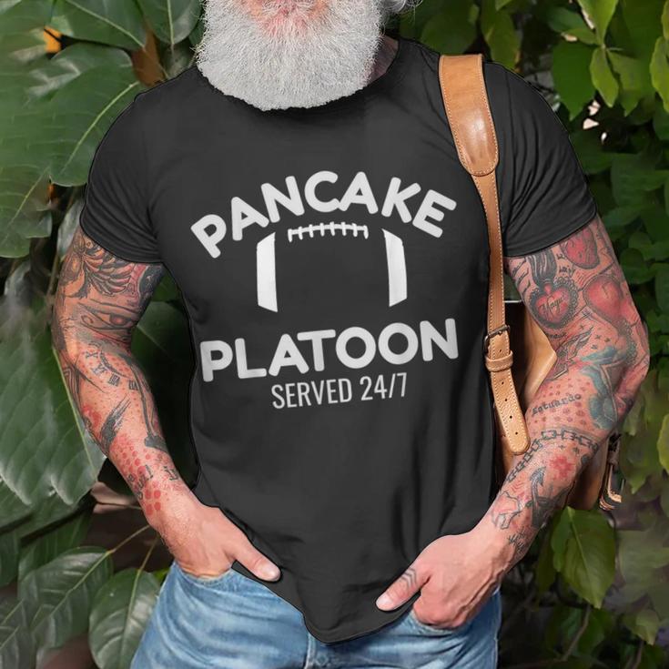 Football Offensive Lineman Pancake Platoon Men T-Shirt | Mazezy