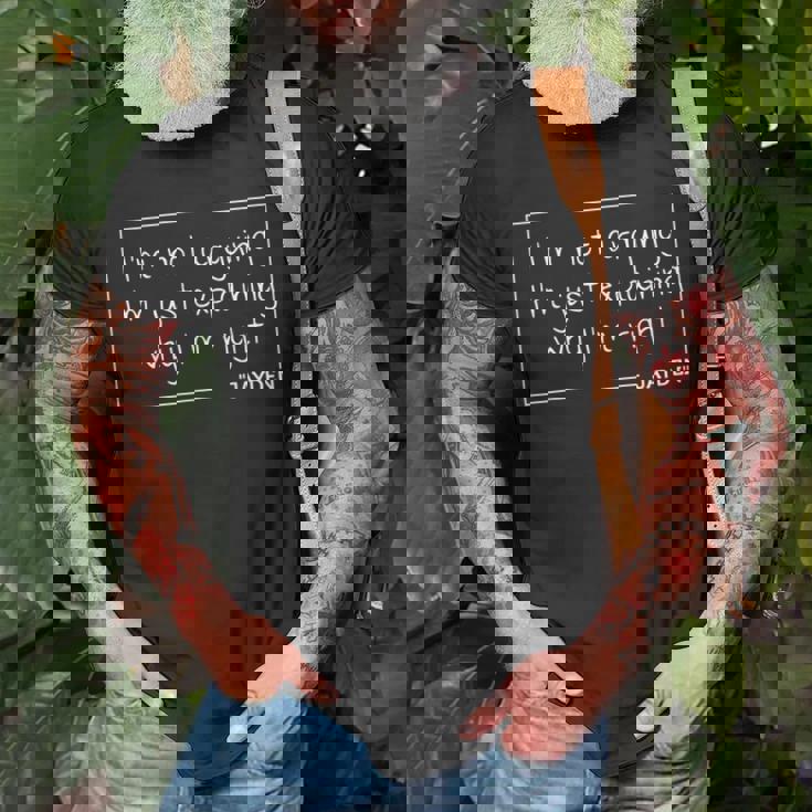 Jayden Quote Funny Birthday Personalized Name Gift Idea Unisex T-Shirt ...