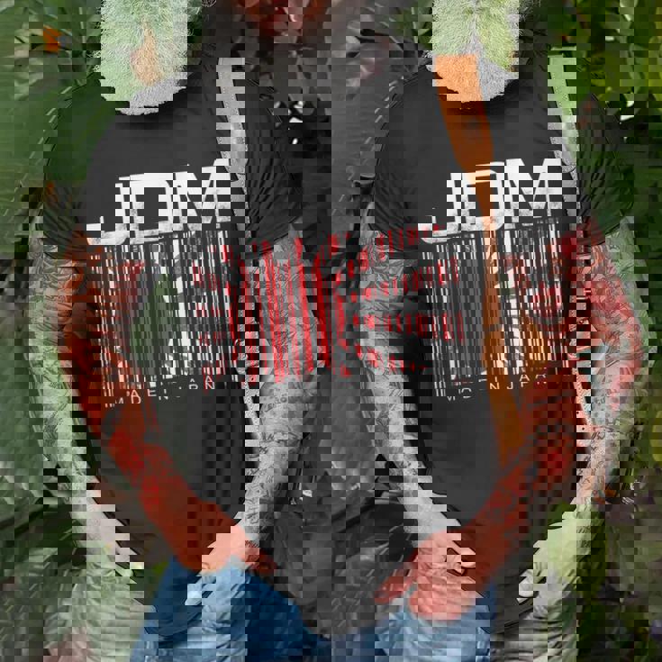 Jdm Barcode Made In Japan Motorsport Mens T-Shirt | Mazezy