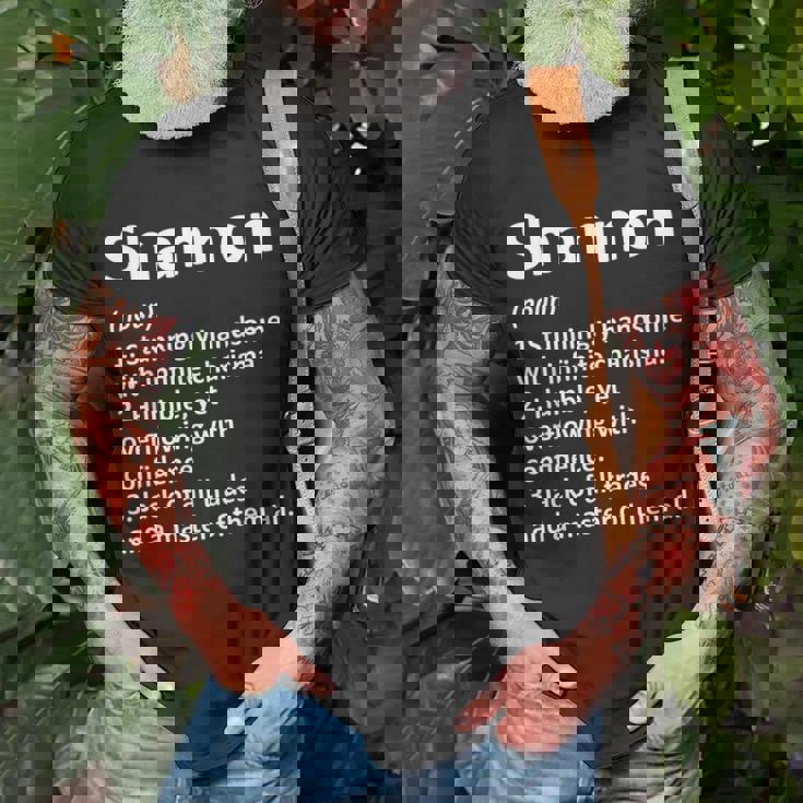 Shannon Definition Personalized Name Funny Birthday Gift Unisex T-Shirt ...