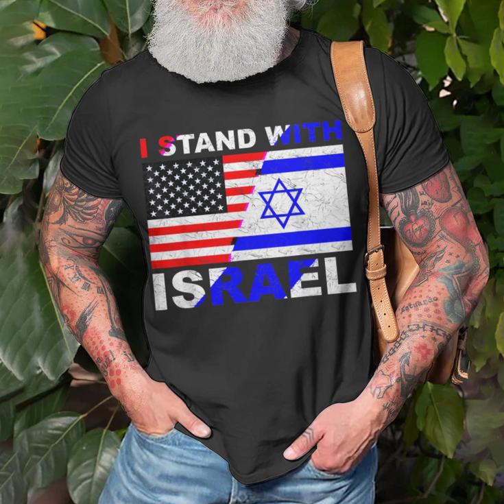 I Stand With Israel Israeli Palestinian Conflict Pro Israel T-Shirt ...