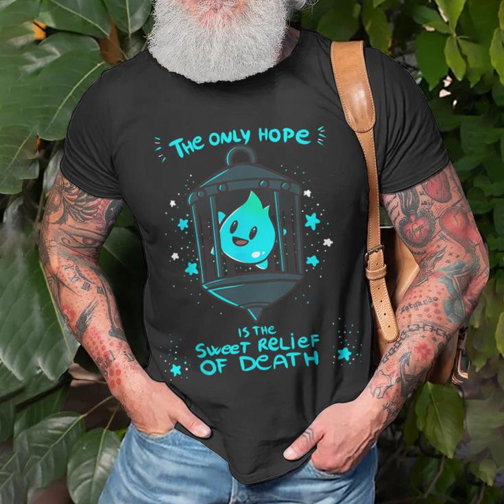 The Only Hope Is The Sweet Relief Of Death Unisex T-Shirt | Mazezy DE