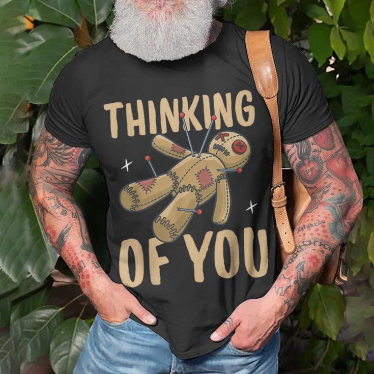 Thinking Of You I Voodoo Doll Voodoo T-Shirt | Mazezy