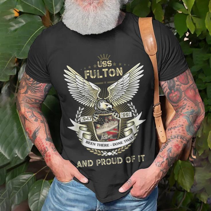 Uss Fulton As11 Unisex T-Shirt | Mazezy