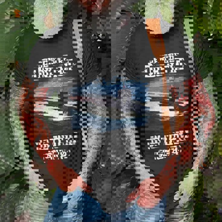 Uss Topeka Ssn754 Navy Ships Unisex T-Shirt | Mazezy