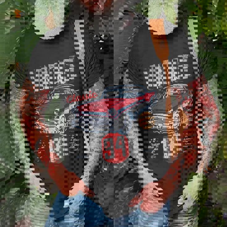 Vintage Born 1941 80Th Birthday 1950S Classic Car 80Th Birthday Funny Gifts Unisex T-Shirt | Mazezy