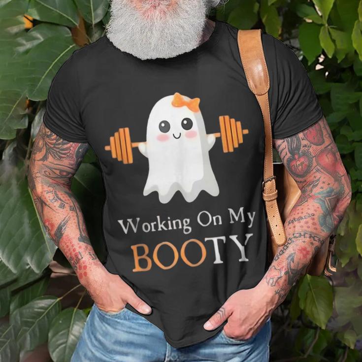 Working On My Boo-Ty Bodybuilder Bodybuilding Workout Gym T-Shirt | Mazezy