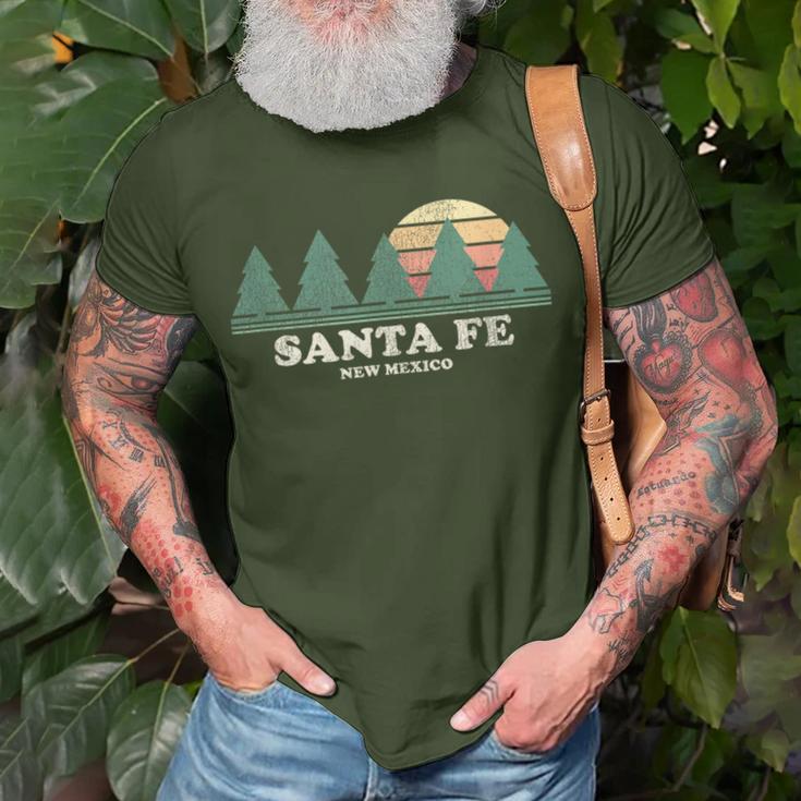 Santa Fe Nm Vintage Throwback Retro 70S T-Shirt | Mazezy