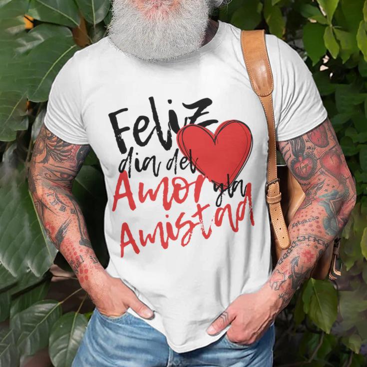Feliz Dia De San Valentin Amistad Amor T-Shirt | Mazezy