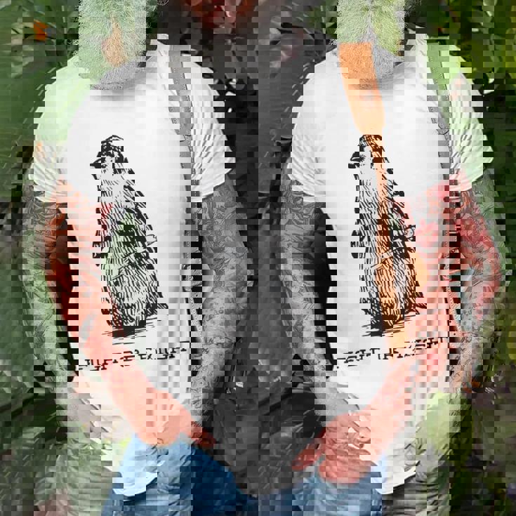 Fight Or Flight Penguin Pun Fight Or Flight Meme T-Shirt | Mazezy