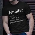 Jennifer Definition Name Cool Funny Personalized Birthday Unisex T ...